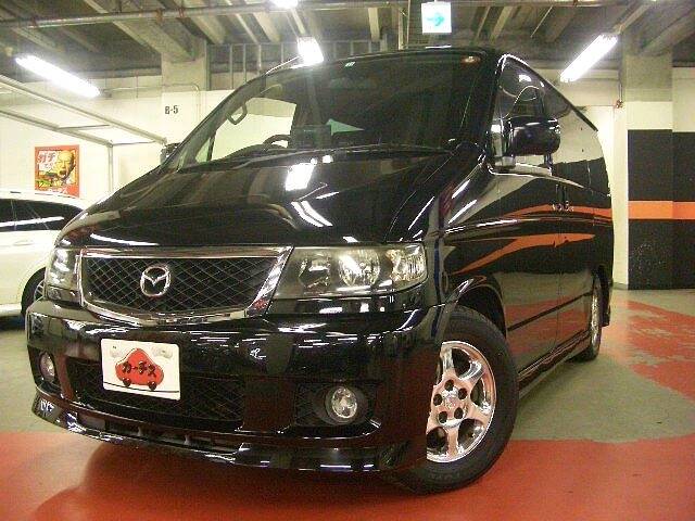 black mazda bongo